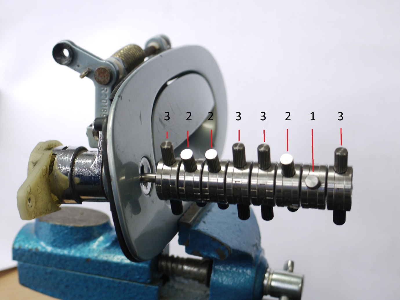 Genuine Lishi 8 cut Tibbe