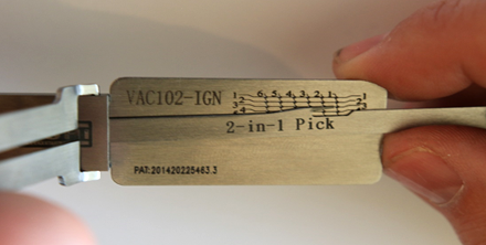 Picking & Decoding the VAC102 Ignition Lock | Genuine Lishi | Guide by ...